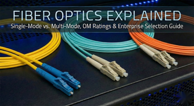 Fiber Optics Explained: Single-Mode vs. Multi-Mode, OM/OS Ratings
